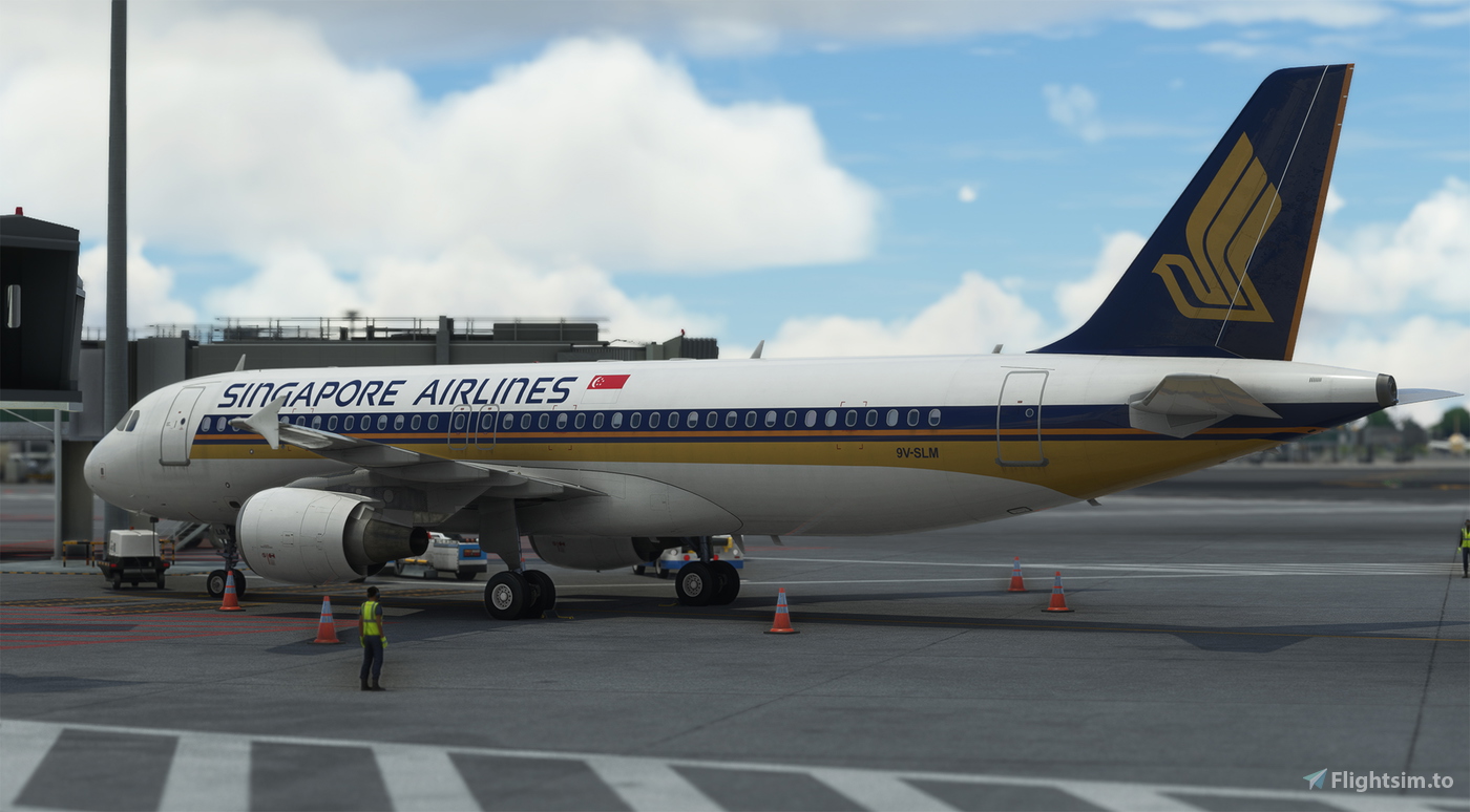 Fenix A320 | Singapore Airlines | 9V-SLM for Microsoft Flight Simulator ...