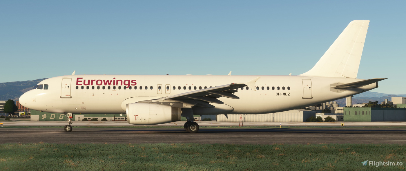 Fenix A320-232 Avion Express Malta "Eurowings" Livery Pack for Microsoft Flight Simulator | MSFS