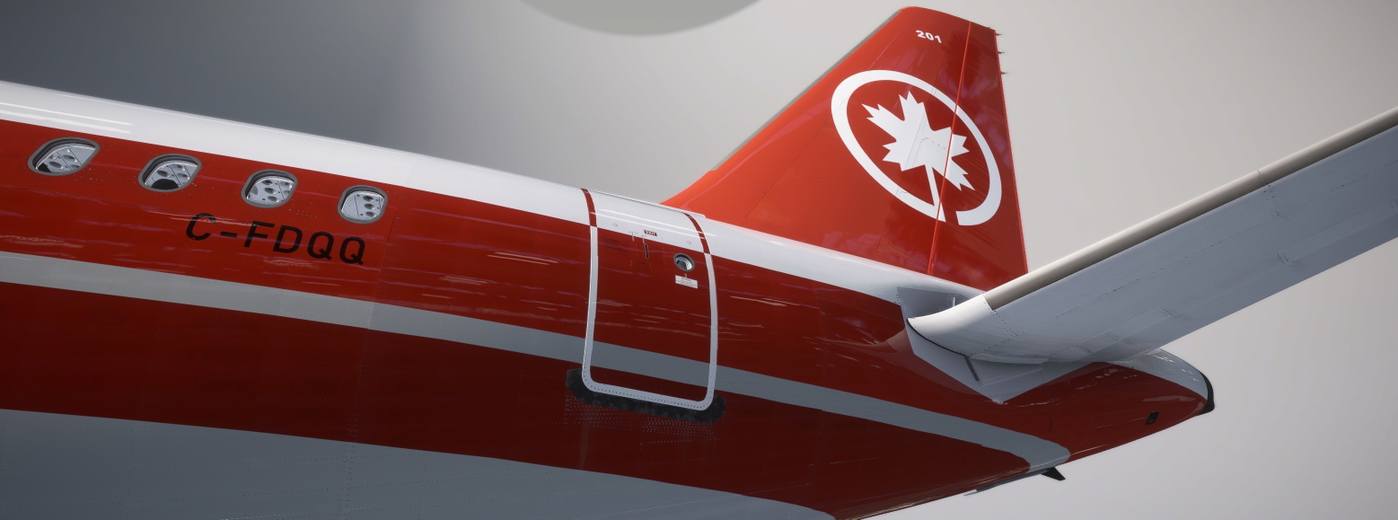 Fenix A320 Air Canada 1990 Livery for Microsoft Flight Simulator | MSFS