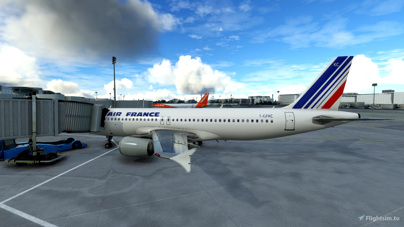 FENIX A320 Air France F-GFKC (Habsheim) 8K pour Microsoft Flight ...
