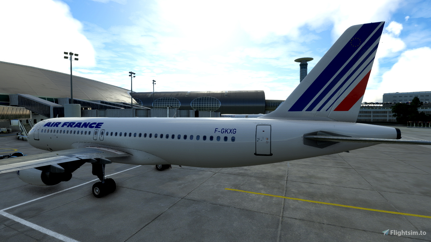 FENIX A320 Air France 1990 F-GKXG 8K for Microsoft Flight Simulator | MSFS