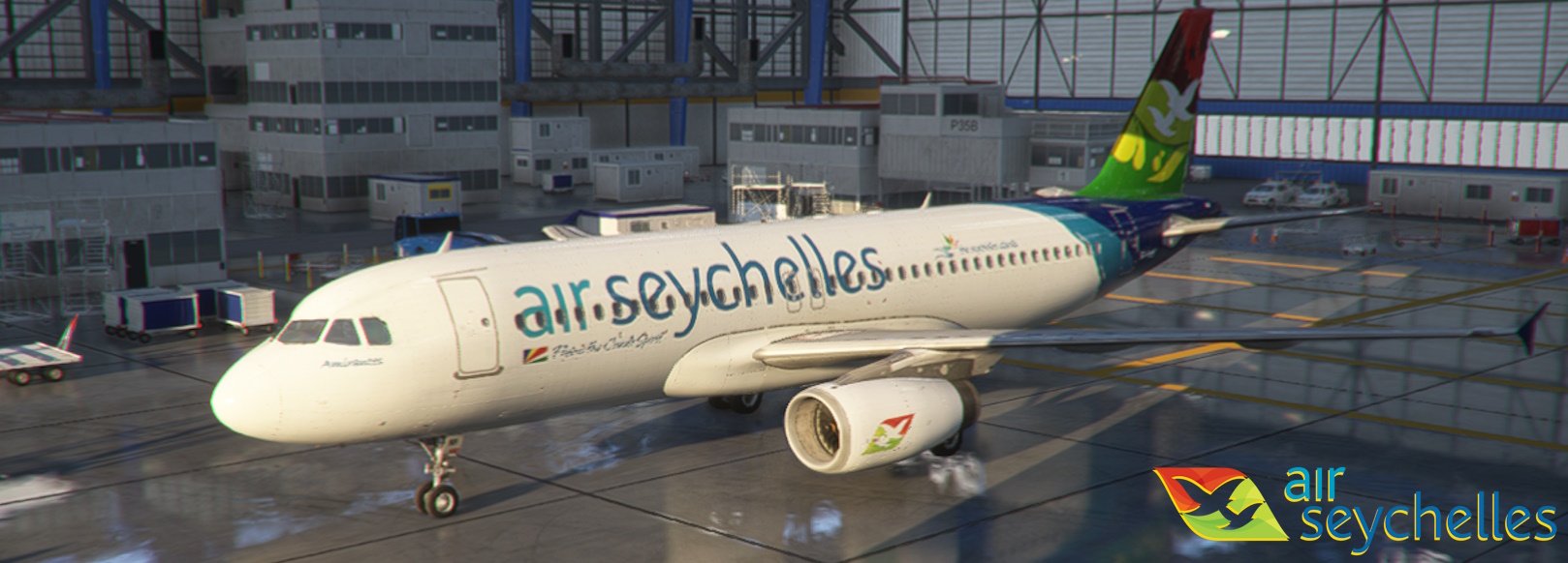 Fenix A320 Air Seychelles S7-SMI IAE V2B2 - MSFS Add-on - Flightsim.to