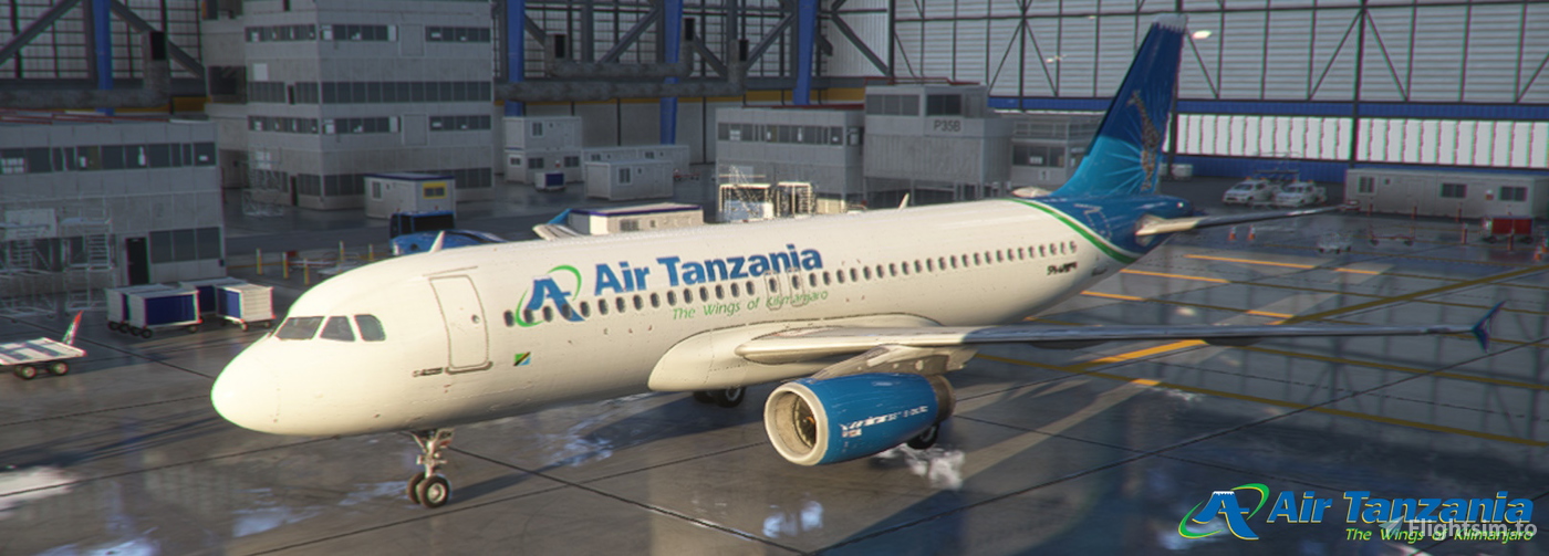 Fenix A320 Air Tanzania 5H-MWH CFM & IAE V2B2 for Microsoft Flight ...