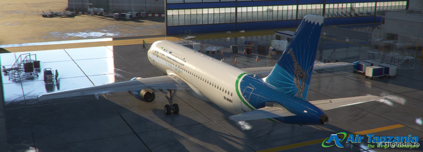 Fenix A320 Air Tanzania 5H-MWH CFM & IAE V2B2 for Microsoft Flight ...