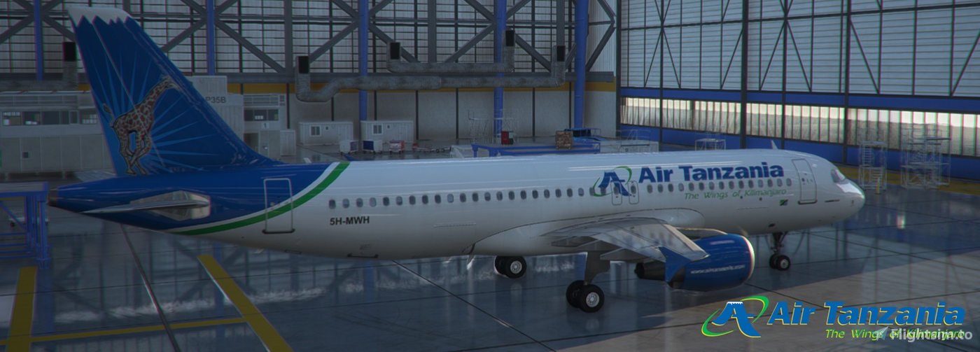 Fenix A320 Air Tanzania 5H-MWH CFM & IAE V2B2 for Microsoft Flight ...