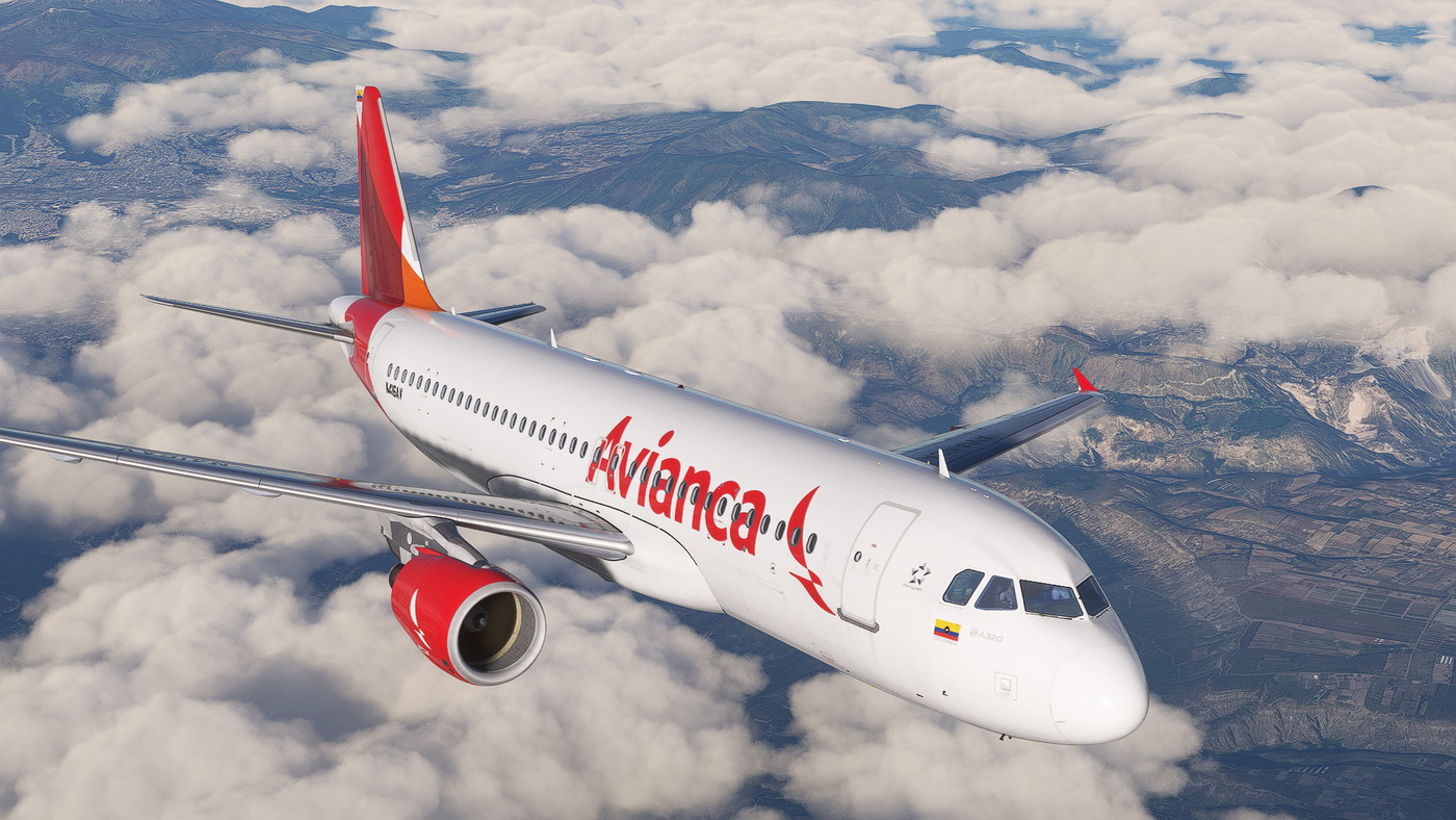 [Fenix A320 Block 2] Airbus A320 Avianca Colombia [4K] for Microsoft ...