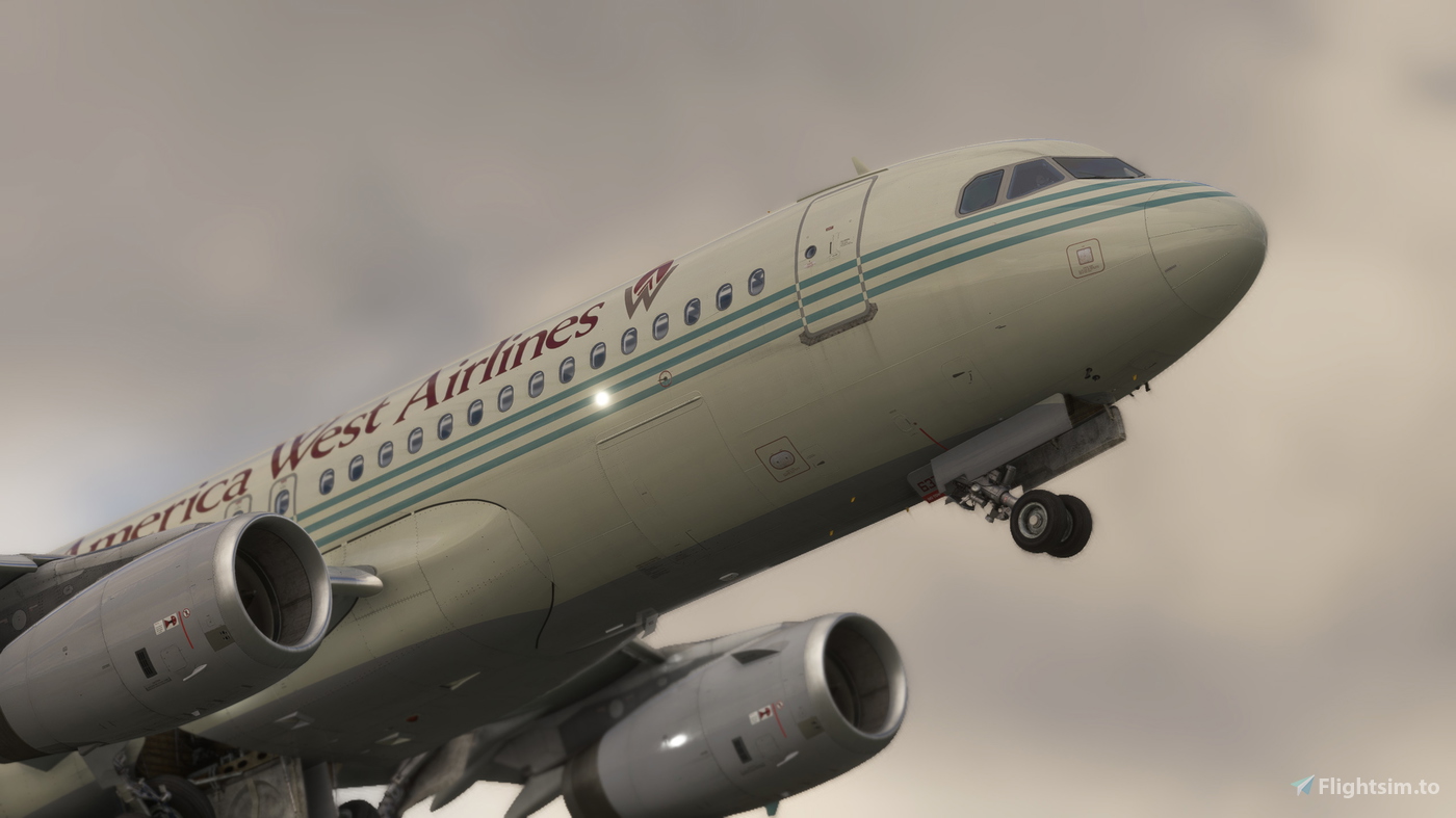 Fenix a320 America West Airlines Pack (N637AW+N676AW) for Microsoft ...