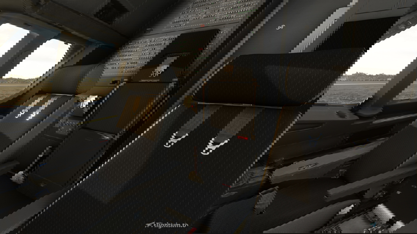 Fenix A320 Black cockpit for Microsoft Flight Simulator | MSFS