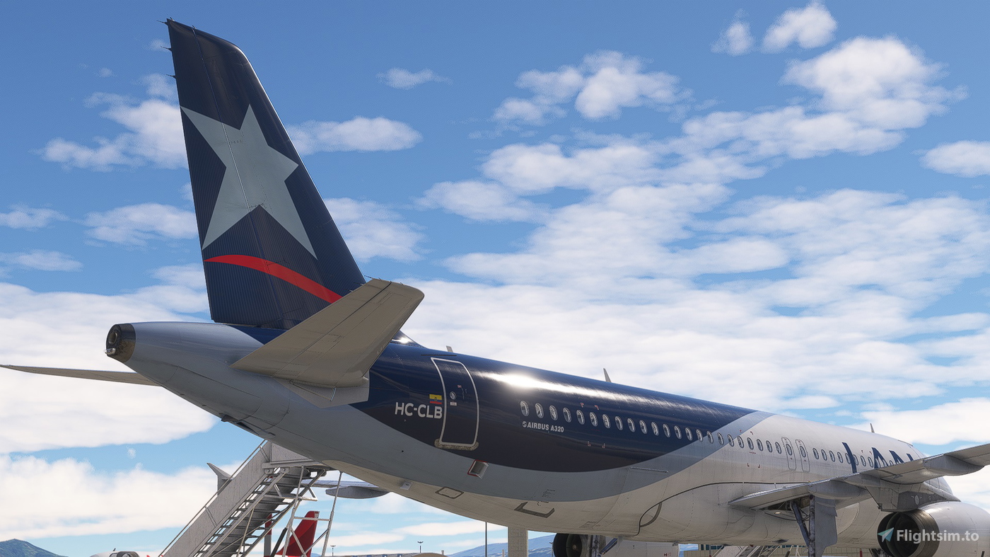 [Fenix A320 Block 2] Airbus A320 LAN Ecuador [4K] pour Microsoft Flight Simulator | MSFS