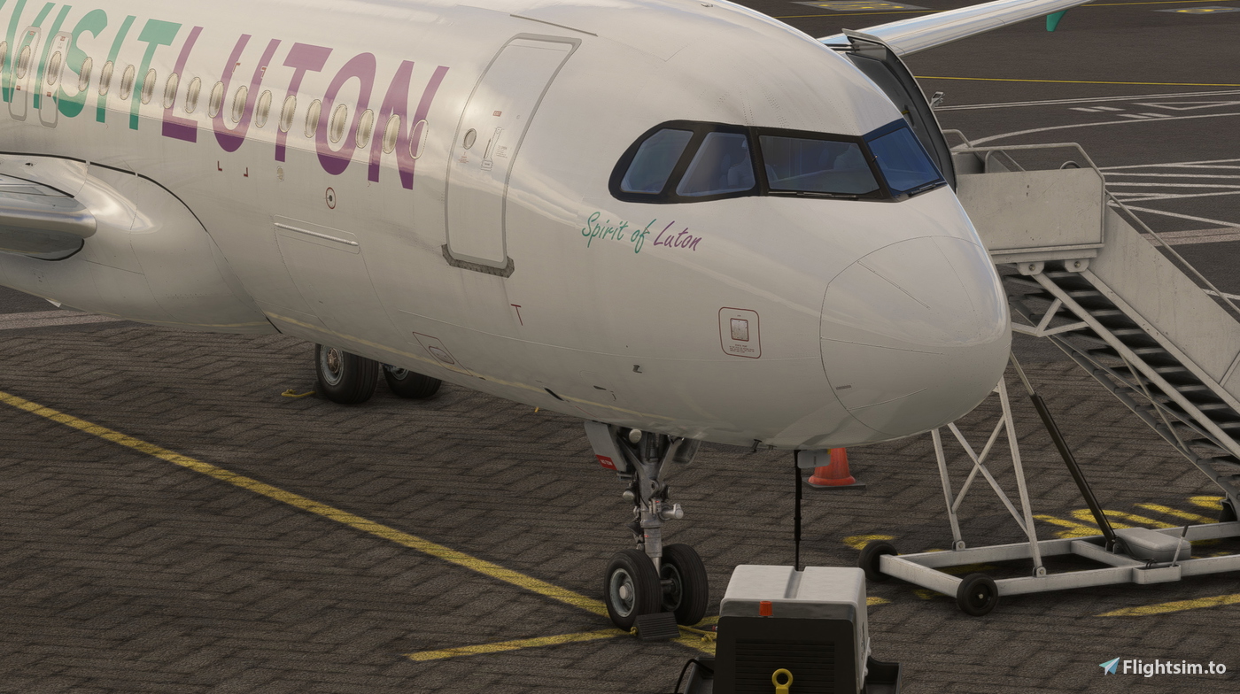 Fenix A320 CFM - Stockwood Air Modern - G-SWFA "Spirit Of Luton" для ...