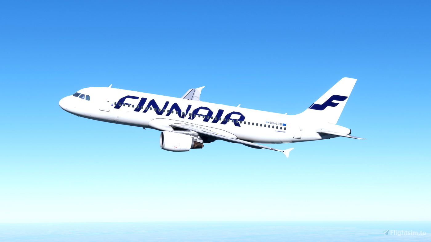 Fenix A320 CFM — Finnair Package (OH-LXA & OH-LXB ) for Microsoft Flight Simulator | MSFS