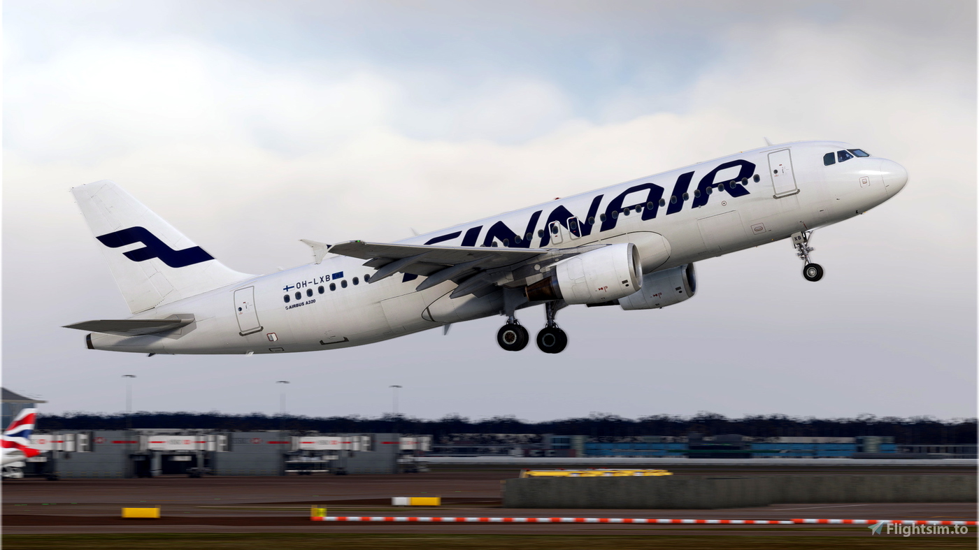 Fenix A320 CFM — Finnair Package (OH-LXA & OH-LXB ) for Microsoft Flight Simulator | MSFS