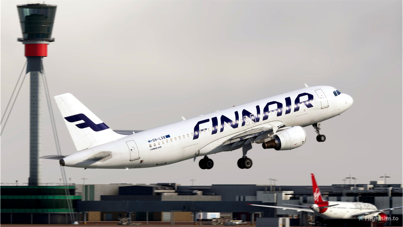 Fenix A320 CFM — Finnair Package (OH-LXA & OH-LXB ) for Microsoft Flight Simulator | MSFS