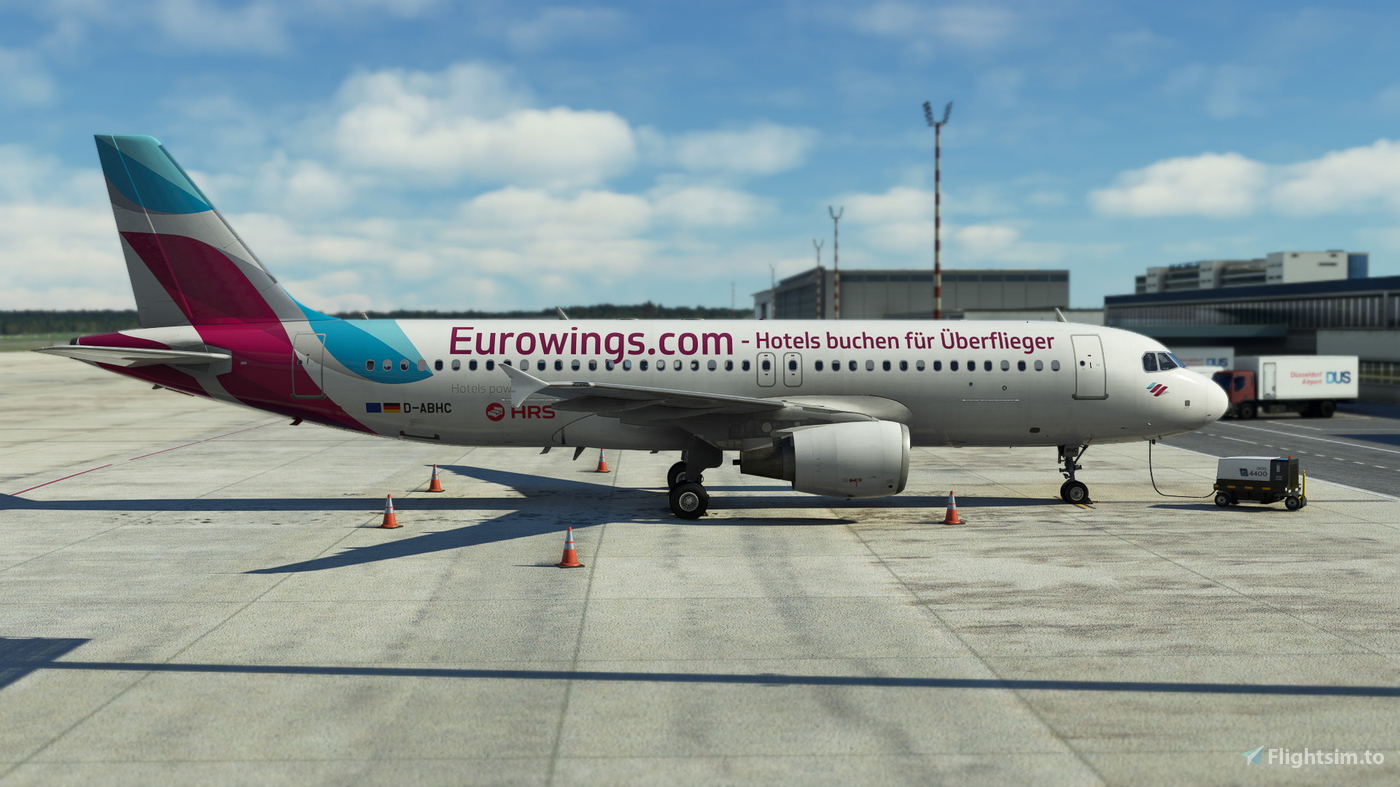 ️ Fenix A320 | Eurowings | D-ABHC [8K] for Microsoft Flight Simulator | MSFS