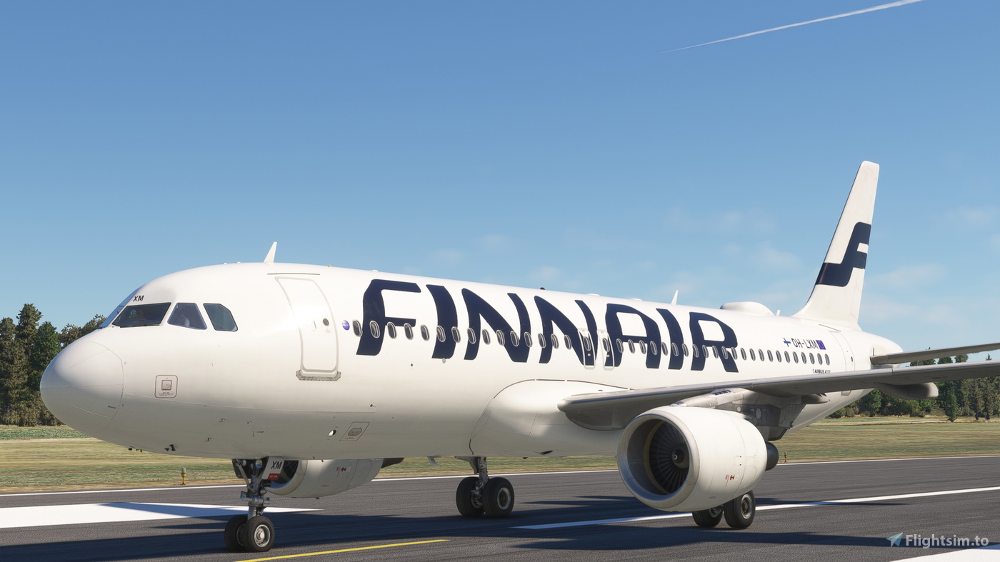 Fenix A320 FINNAIR A320-214. OH-LXK,-LXL,-LXM&MOOMIN100 [4K+8K] .+Cabin/+Announcements for ...