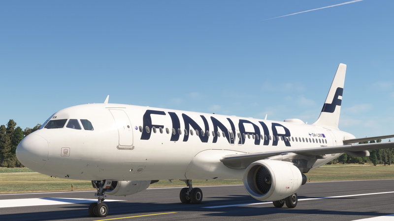 Fenix A320 FINNAIR A320-214. OH-LXK,-LXL,-LXM&MOOMIN100 [4K+8K] .+Cabin/+Announcements for ...