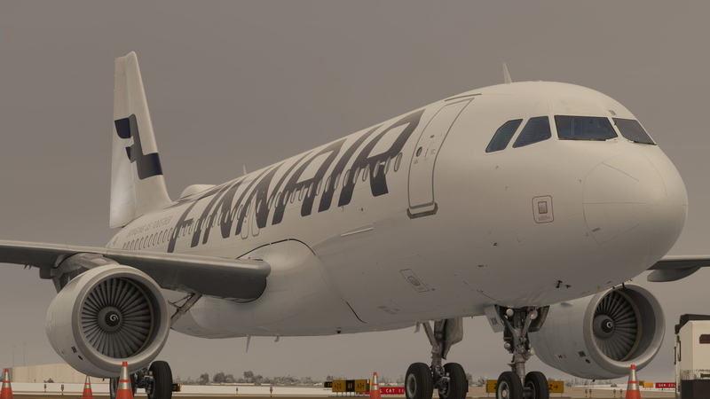 Fenix A320 v2 FINNAIR OH-LXM FINNAIR 100 anniversary A320-214, CFM [4K+8K] + Cabin for Microsoft ...