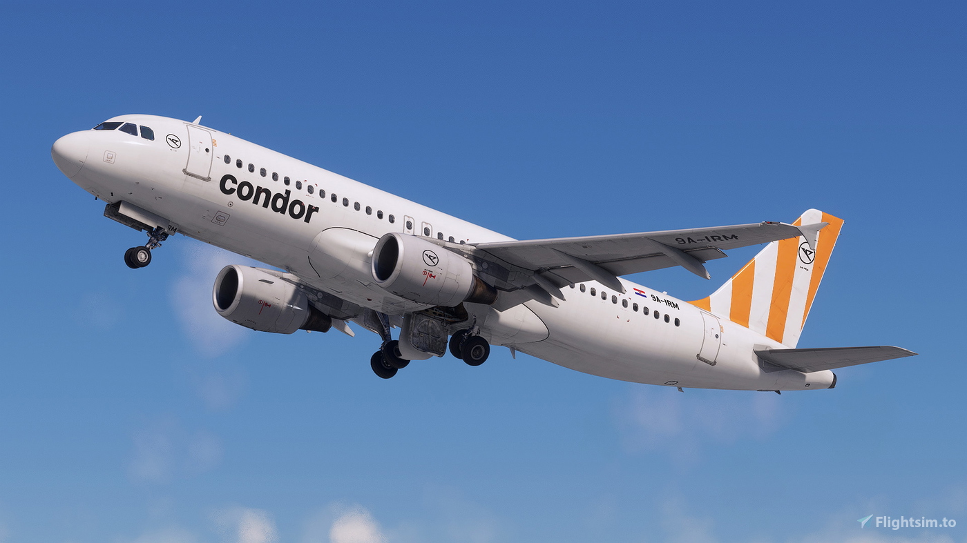 FENIX a320 | Fly Air41 (Condor) 9A-IRM 8K for Microsoft Flight ...