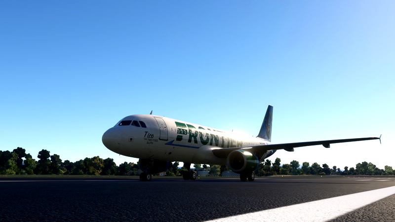 Fenix A320 Frontier Airlines | Tico The Two-Toed Sloth | N620FR (Semi ...