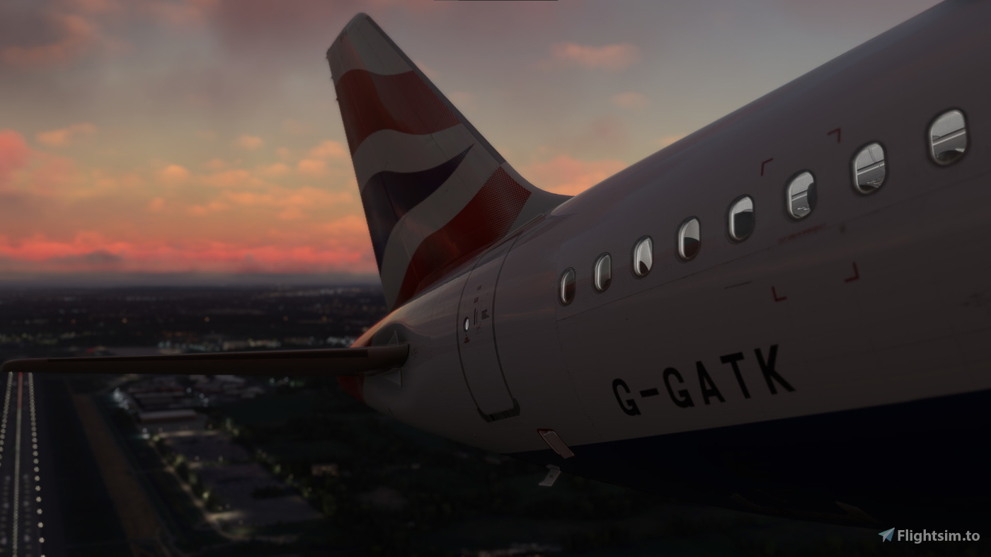 Fenix A320 | G-GATK | British Airways Euroflyer V2B2 for Microsoft ...