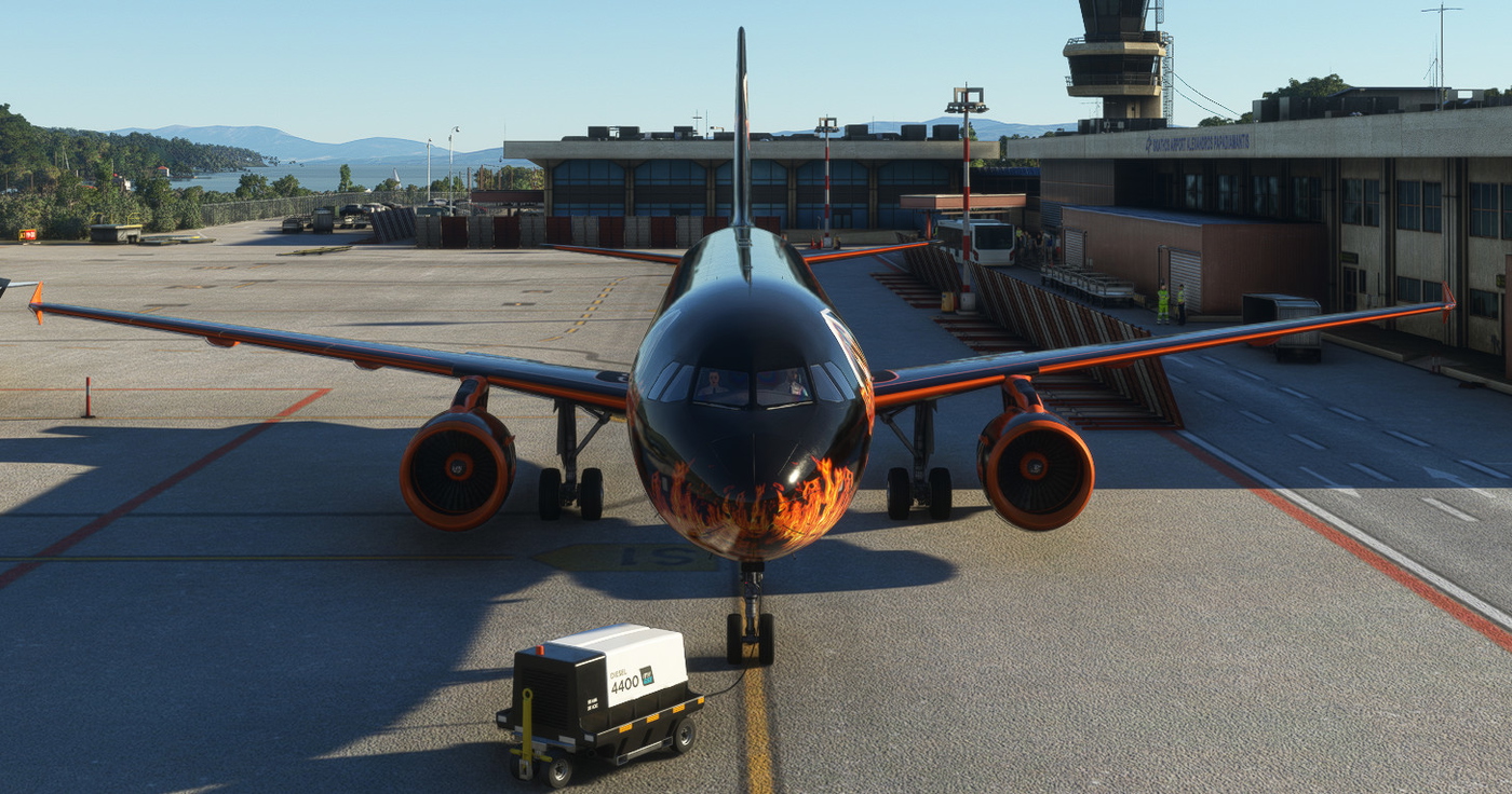 Fenix A320 v1 Hotsouvlaki Black Livery 8K for Microsoft Flight ...