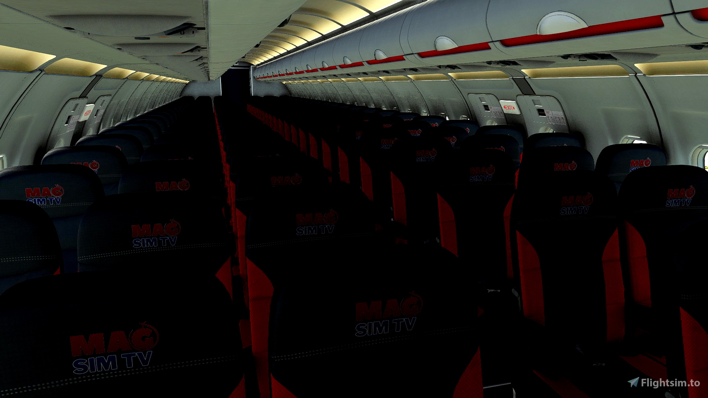 Fenix A320 Mag Sim TV for Microsoft Flight Simulator | MSFS