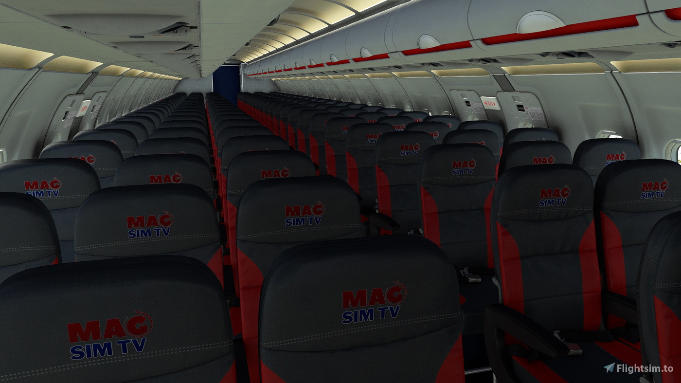 Fenix A320 Mag Sim TV for Microsoft Flight Simulator | MSFS