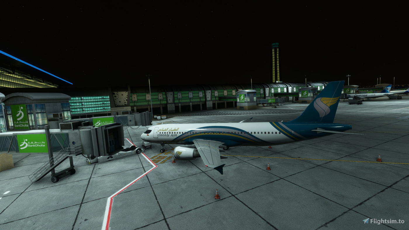 Fenix A320 Omanair Livery 8K for Microsoft Flight Simulator | MSFS