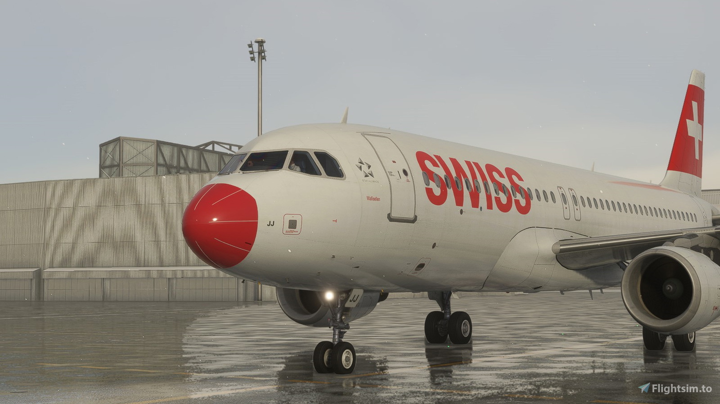 Fenix A320 SWISS LXmas (HB-IJJ) for Microsoft Flight Simulator | MSFS