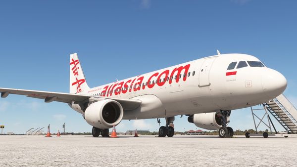 FENIX A320 V2 - CFM | Indonesia AirAsia Mobile App | PK-AZU for ...