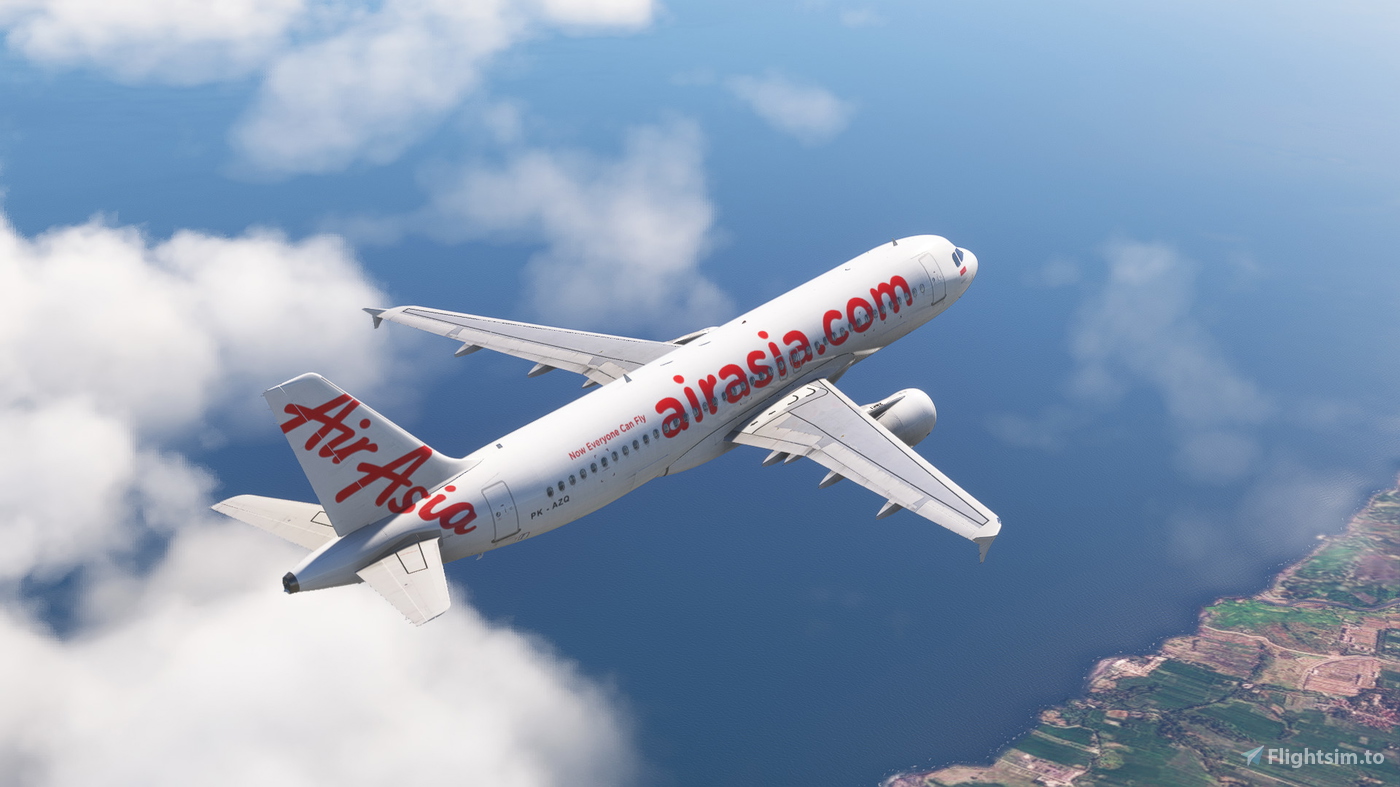 FENIX A320 V2 - CFM | Indonesia AirAsia | PK-AZQ for Microsoft Flight ...