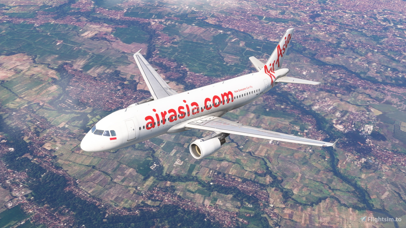 FENIX A320 V2 - CFM | Indonesia AirAsia | PK-AZQ for Microsoft Flight ...