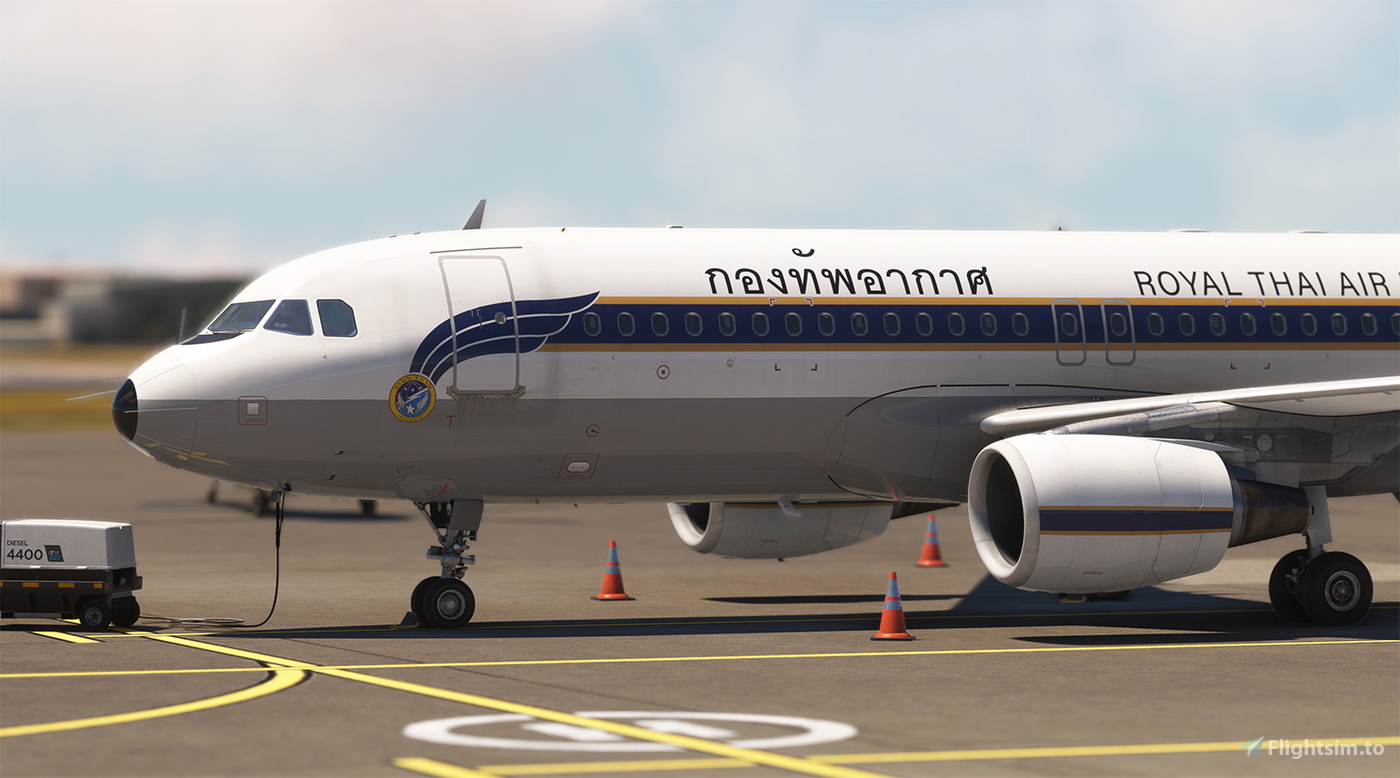 FENIX A320 V2 - CFM | Royal Thai Air Force | HS-TYT for Microsoft ...