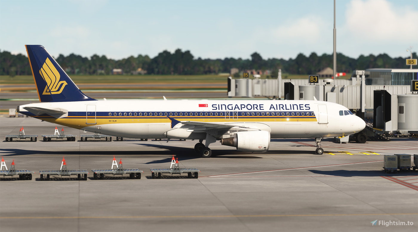 FENIX A320 V2 - CFM | Singapore Airlines | 9V-SLM for Microsoft Flight ...