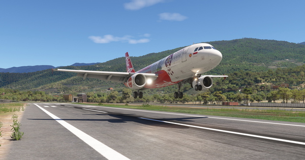 FENIX A320 V2 - CFM | Indonesia AirAsia Mobile App | PK-AZU for ...