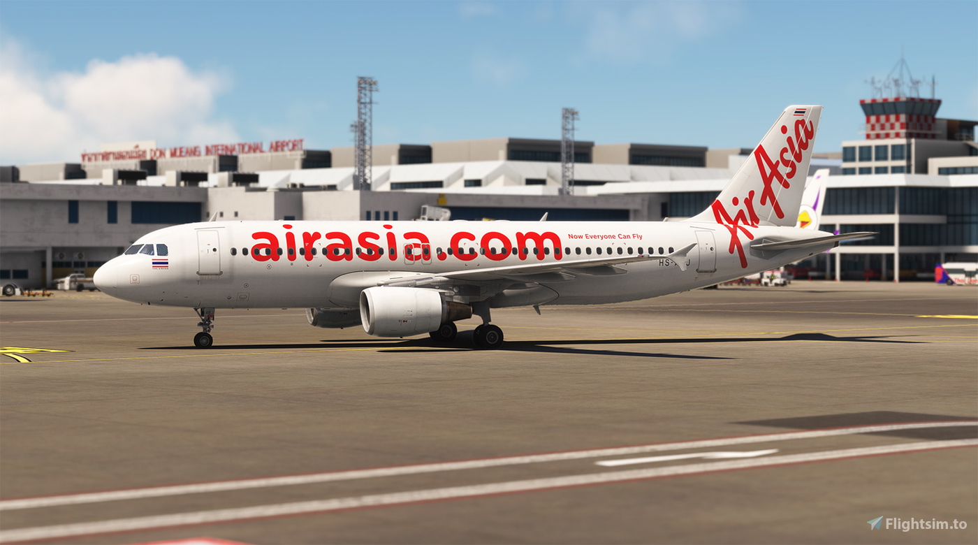 FENIX A320 V2 - CFM | Thai AirAsia | HS-ABJ for Microsoft Flight Simulator | MSFS