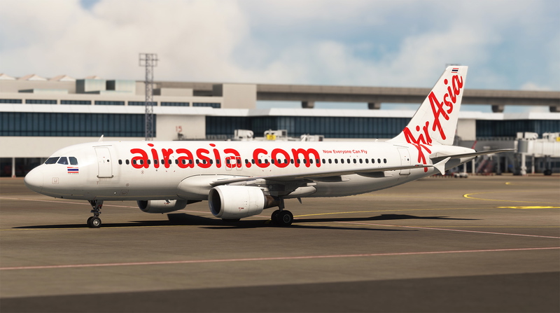 FENIX A320 V2 - CFM | Thai AirAsia | HS-ABJ for Microsoft Flight Simulator | MSFS