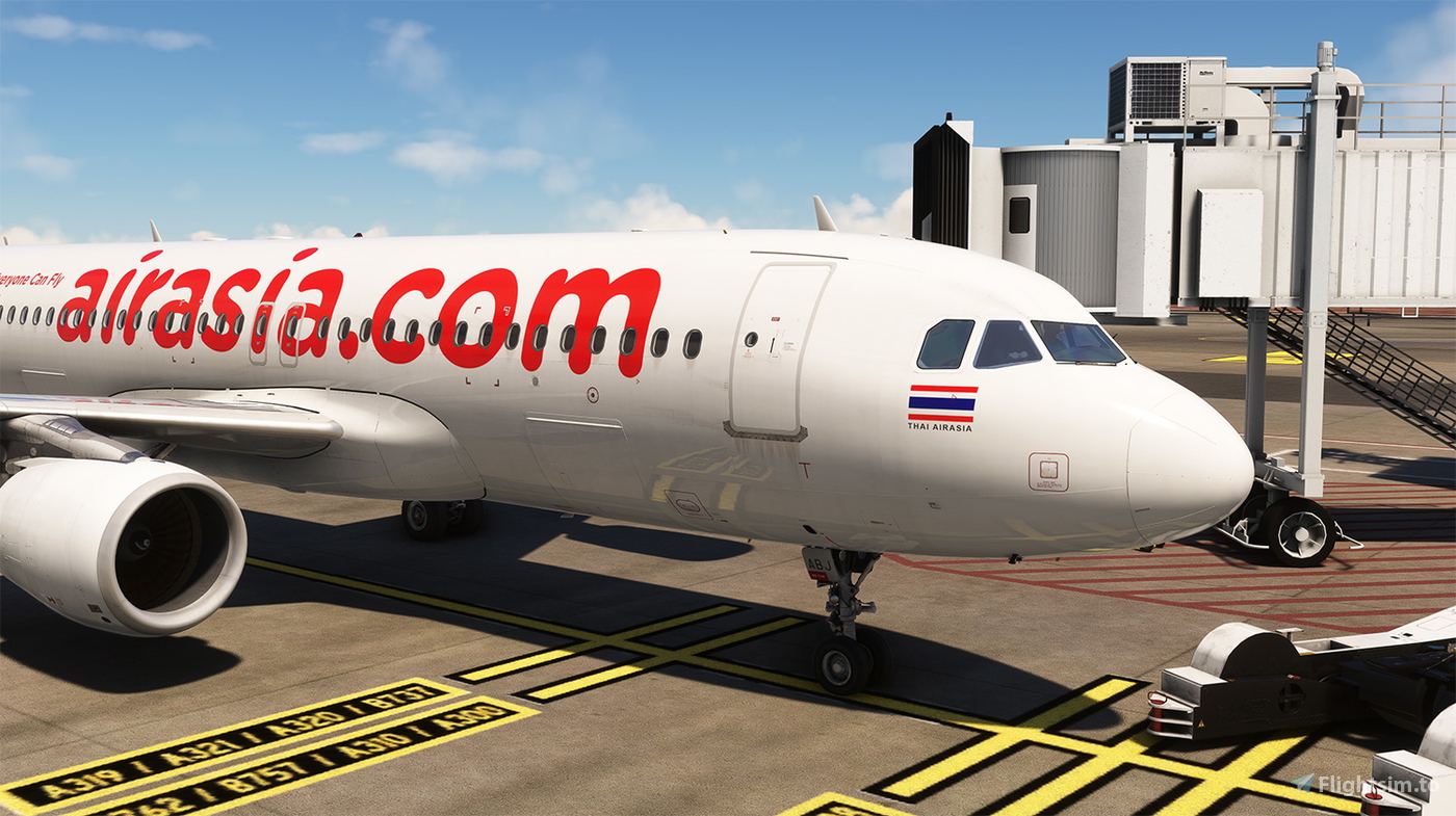 FENIX A320 V2 - CFM | Thai AirAsia | HS-ABJ for Microsoft Flight Simulator | MSFS