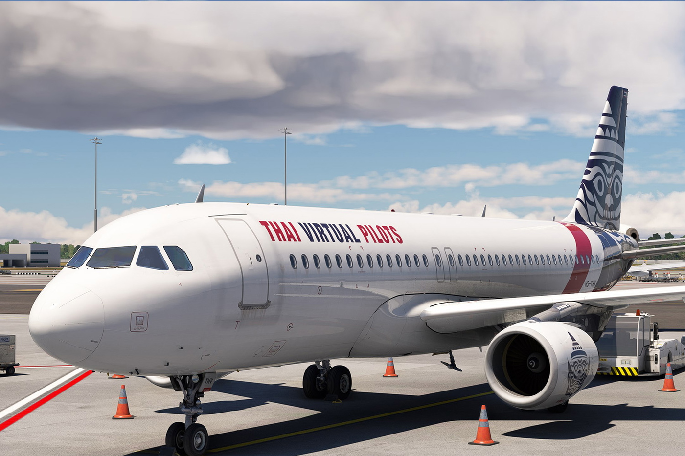 FENIX A320 V2 - CFM | Thai Virtual Airlines | HS-THV for Microsoft ...