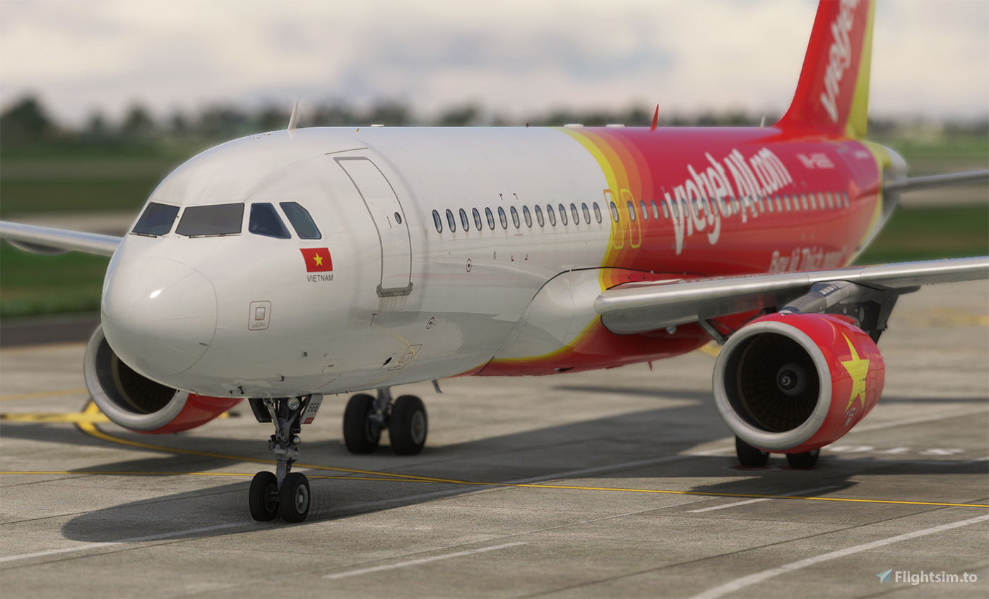 FENIX A320 V2 - CFM | VietJet Air | VN-A666 for Microsoft Flight ...
