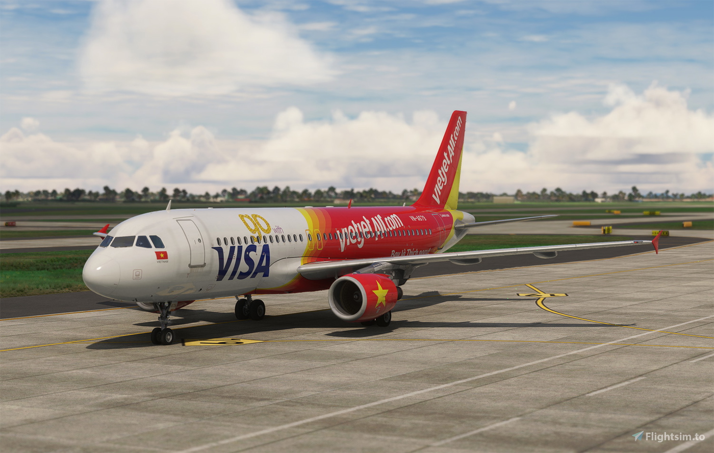 FENIX A320 V2 - CFM | VietJet Air | VN-A679 for Microsoft Flight Simulator | MSFS