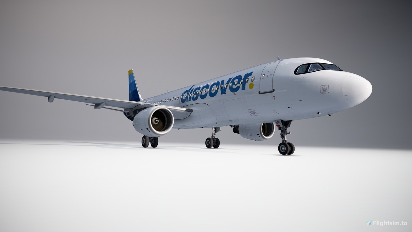 FENIX A320 v2 | Discover Airlines D-AIUR| [CFM] | [4K / 8K] for ...