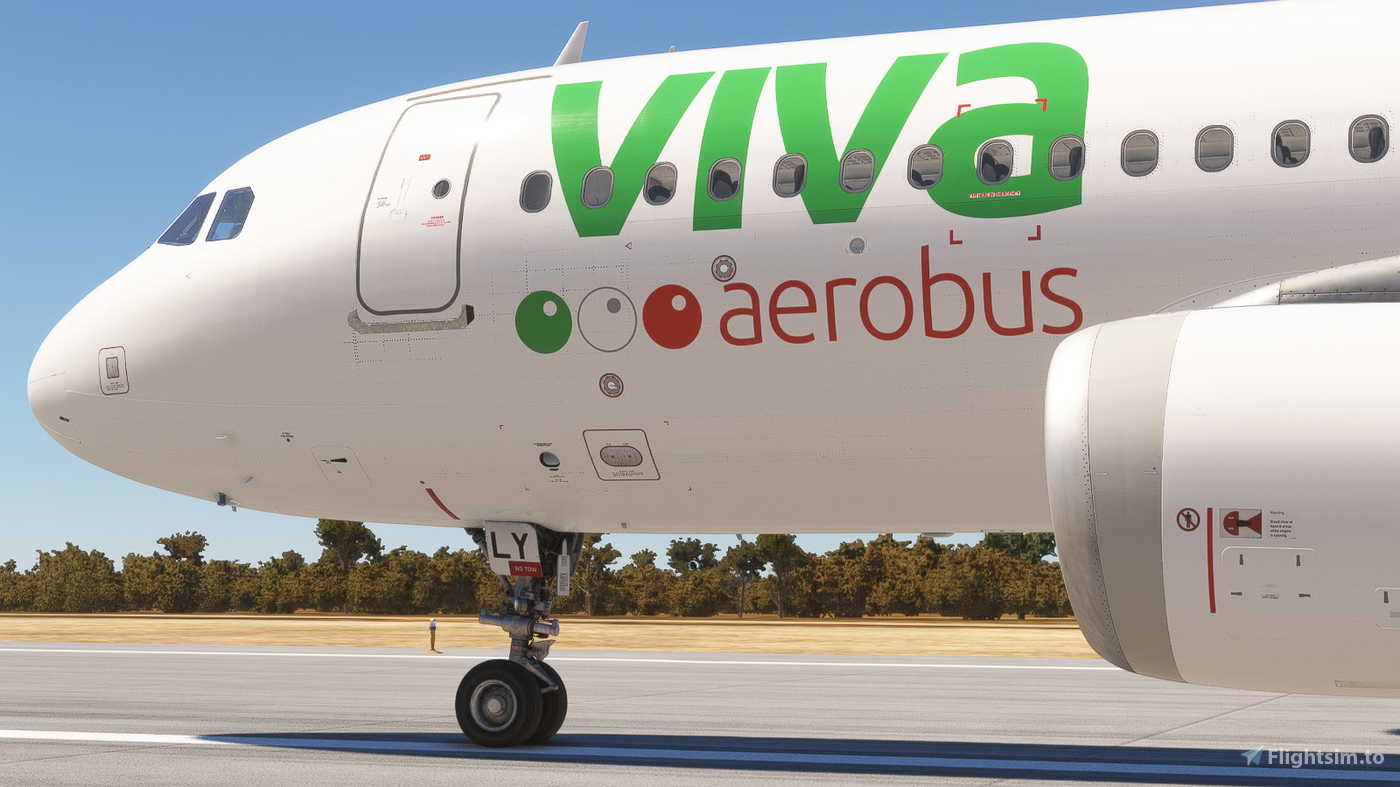 Fenix A320 V2 Avion Express Malta (9H-MLY - VivaAerobus Lease) (12K ...