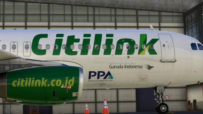 Threads - Fenix A320 V2 Citilink Indonesia PK-GLE "PPA Livery" IAE 4K 对于 Microsoft Flight ...