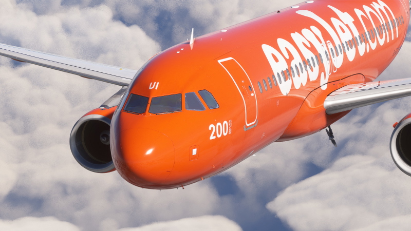 EasyJet Europe "easyjet.com" G-EZUI | Fenix A320 CFM for Microsoft ...
