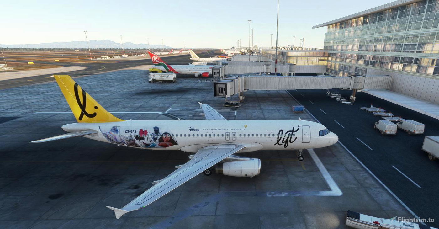 Fenix A320 V2 Lift Air - Disney Wish livery pour Microsoft Flight ...