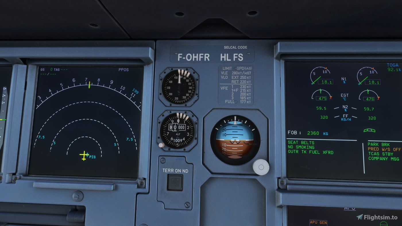 Fenix A320 v2 Volareweb (F-OHFR) for Microsoft Flight Simulator | MSFS
