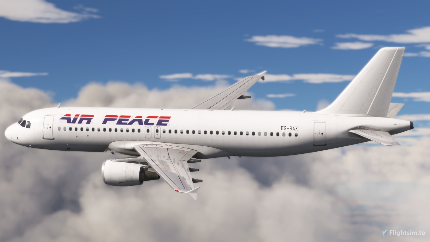 Fenix Airbus A320 Air Peace | 4K | Discontinued for Microsoft Flight Simulator | MSFS