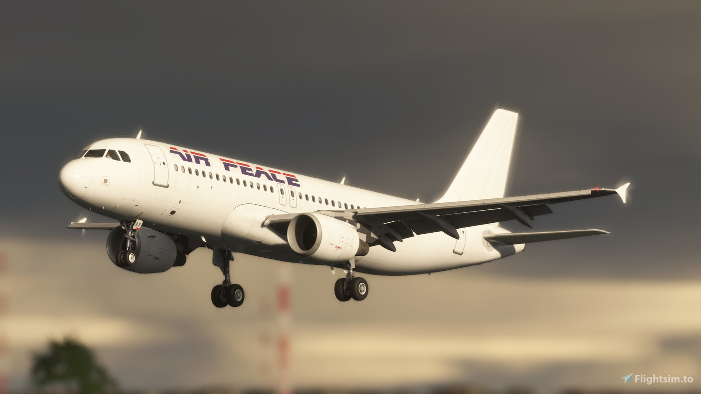 Fenix Airbus A320 Air Peace | 4K | Discontinued for Microsoft Flight ...
