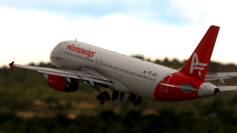 Fenix Airbus A320 Animawings | Custom Cabin | 4K for Microsoft Flight Simulator | MSFS